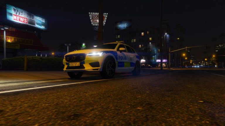 Första skisserna: Polisens nya Volvo XC60 med radar och superkamera ...