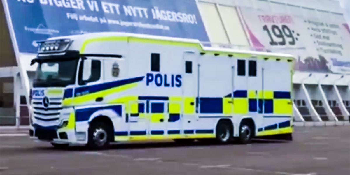 Här är rekordbilen - största polisbilen någonsin i Sverige | Carup.se