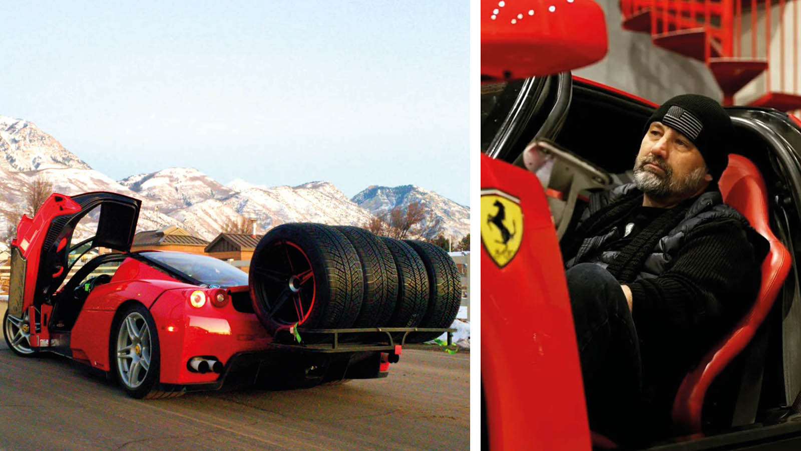 Richard kör sin Ferrari Enzo värd 35 miljoner som vardagsbil | Carup.se