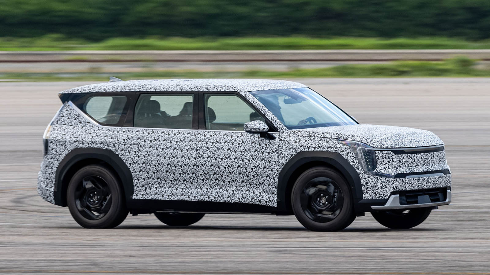 Kias nya sjusitsiga el-SUV EV9 klar för produktion | Carup.se