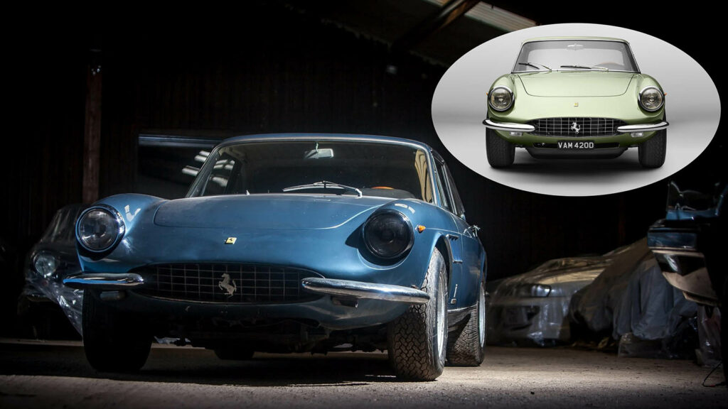 Otroliga förvandlingen: Ferrari hittad i lada blir som ny igen | Carup.se