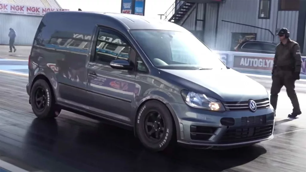 Världens snabbaste VW Caddy – laglig på vägen med 1227 hk | Carup.se