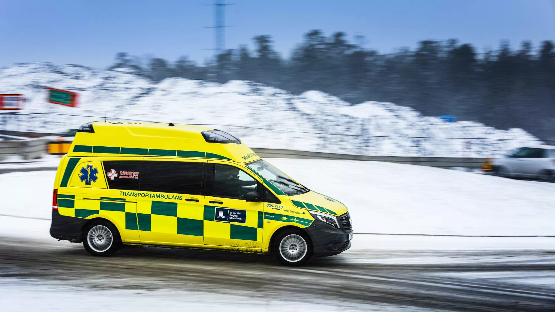 Här är Sveriges första el-ambulans: "Skön att köra" | Carup.se