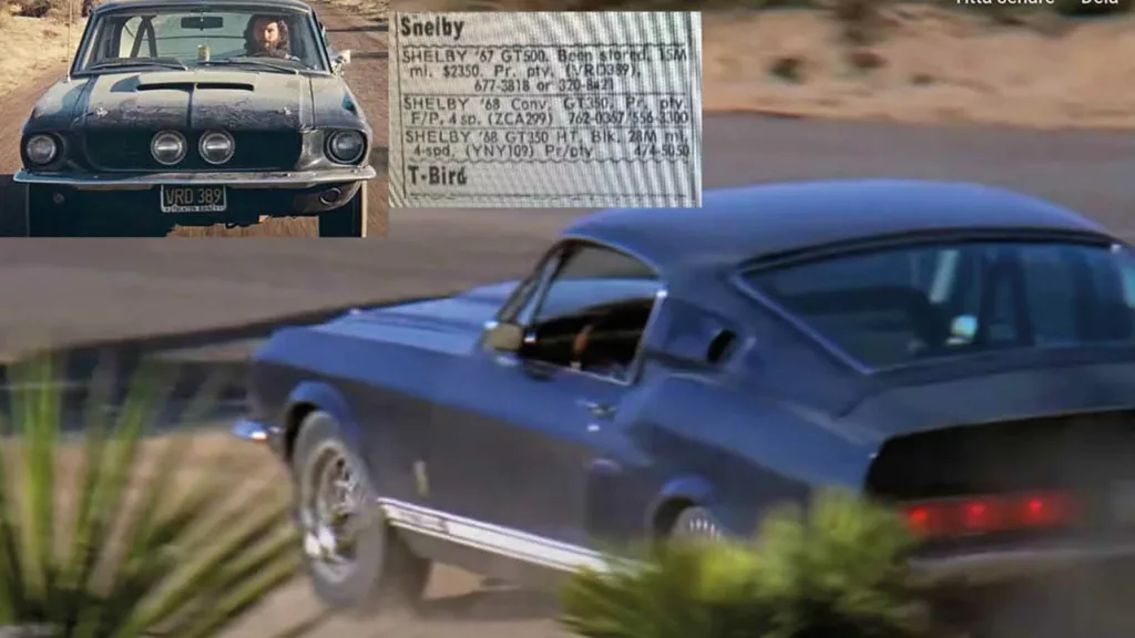 Mystiska spåren efter Jim Morrisons försvunna Mustang Shelby GT500 ...