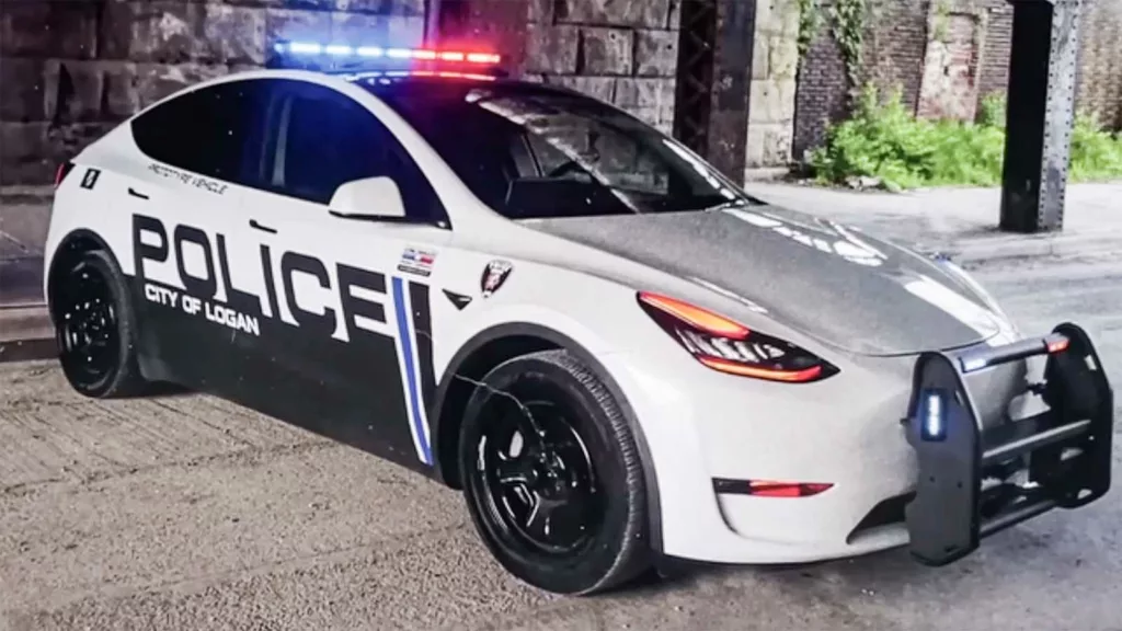 Så byggs polisbilen Tesla Model PD | Carup.se