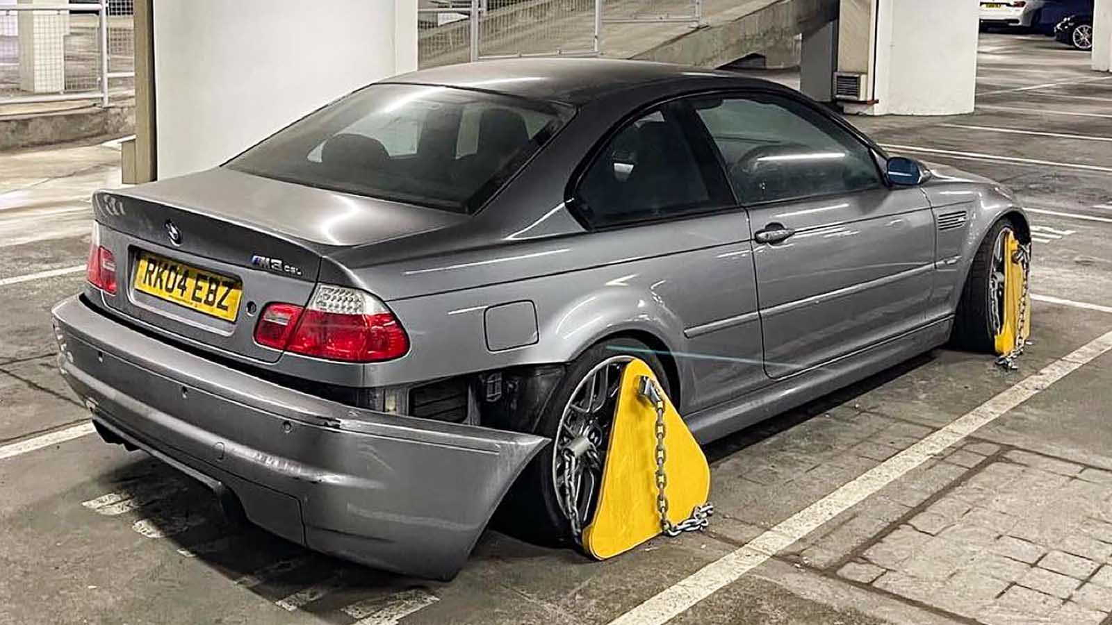 Splitterny BMW M3 CSL hittad i garage efter 19 år | Carup.se