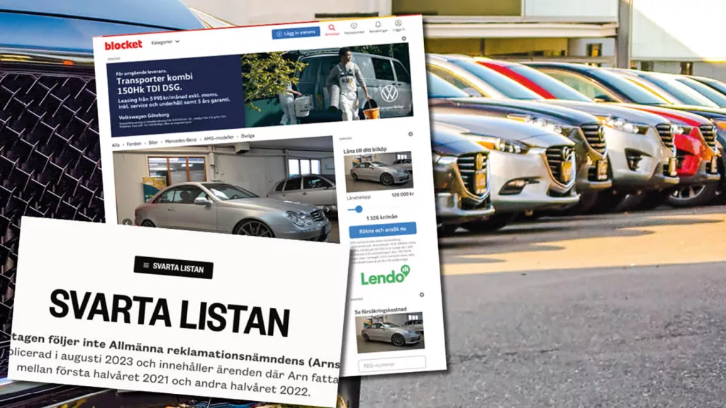 Så tjänar Blocket miljoner på svartlistade bilhandlare | Carup.se