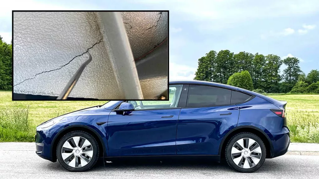 Hans nya Tesla sprack: ”Chockad och rädd” | Carup.se