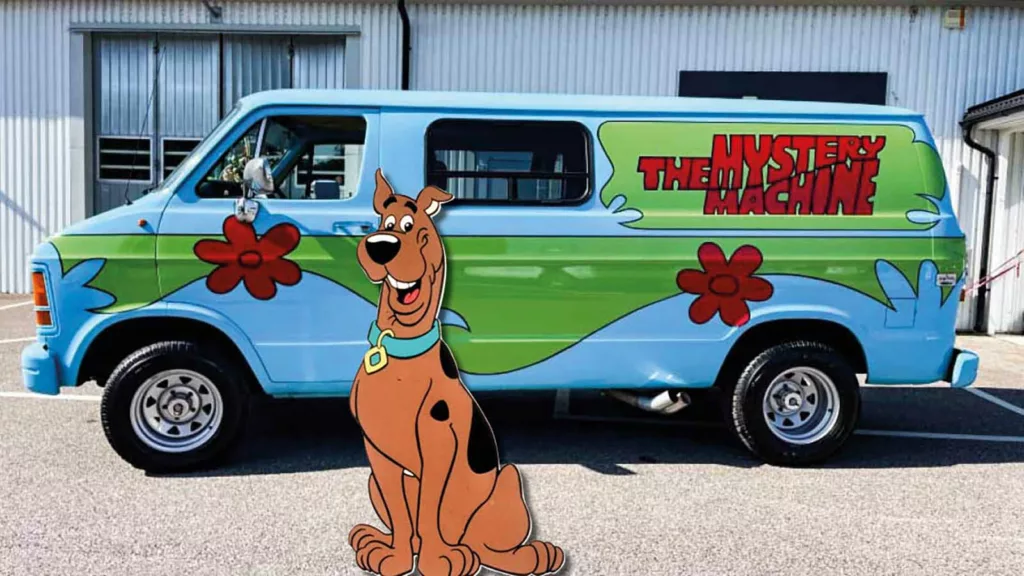 Tony hittade van i skogen – nu säljs Scooby-Doos bil | Carup.se