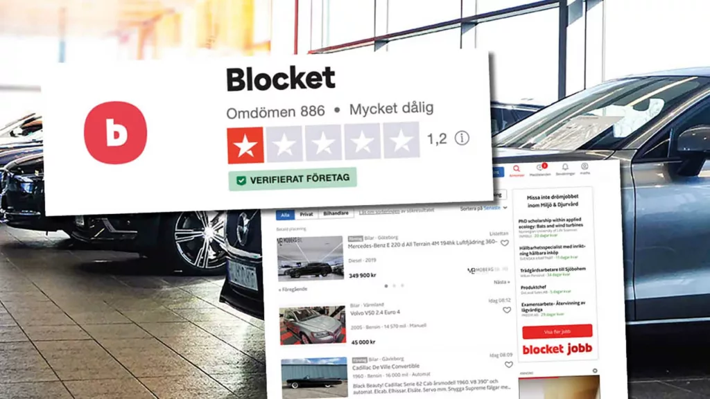Så sågas Blocket av användare – får 1,2 i betyg | Carup.se
