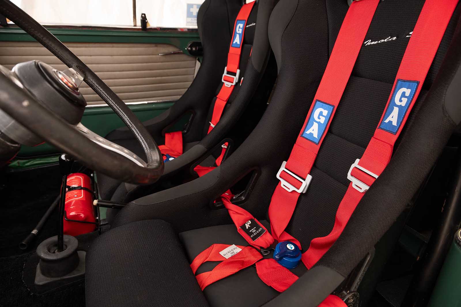The Mini Cooper S from "Rallybrudar" can be yours