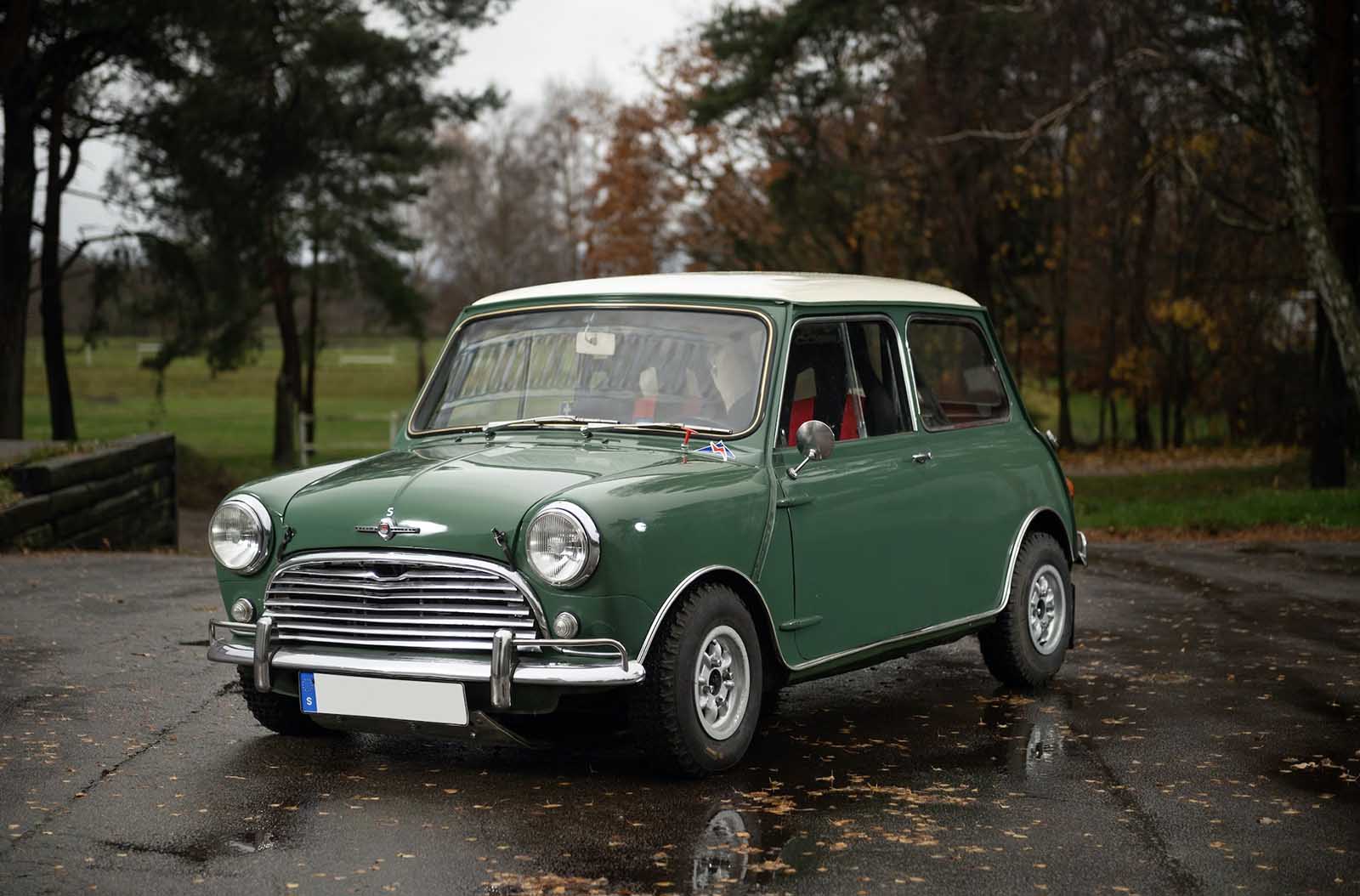 The Mini Cooper S from "Rallybrudar" can be yours