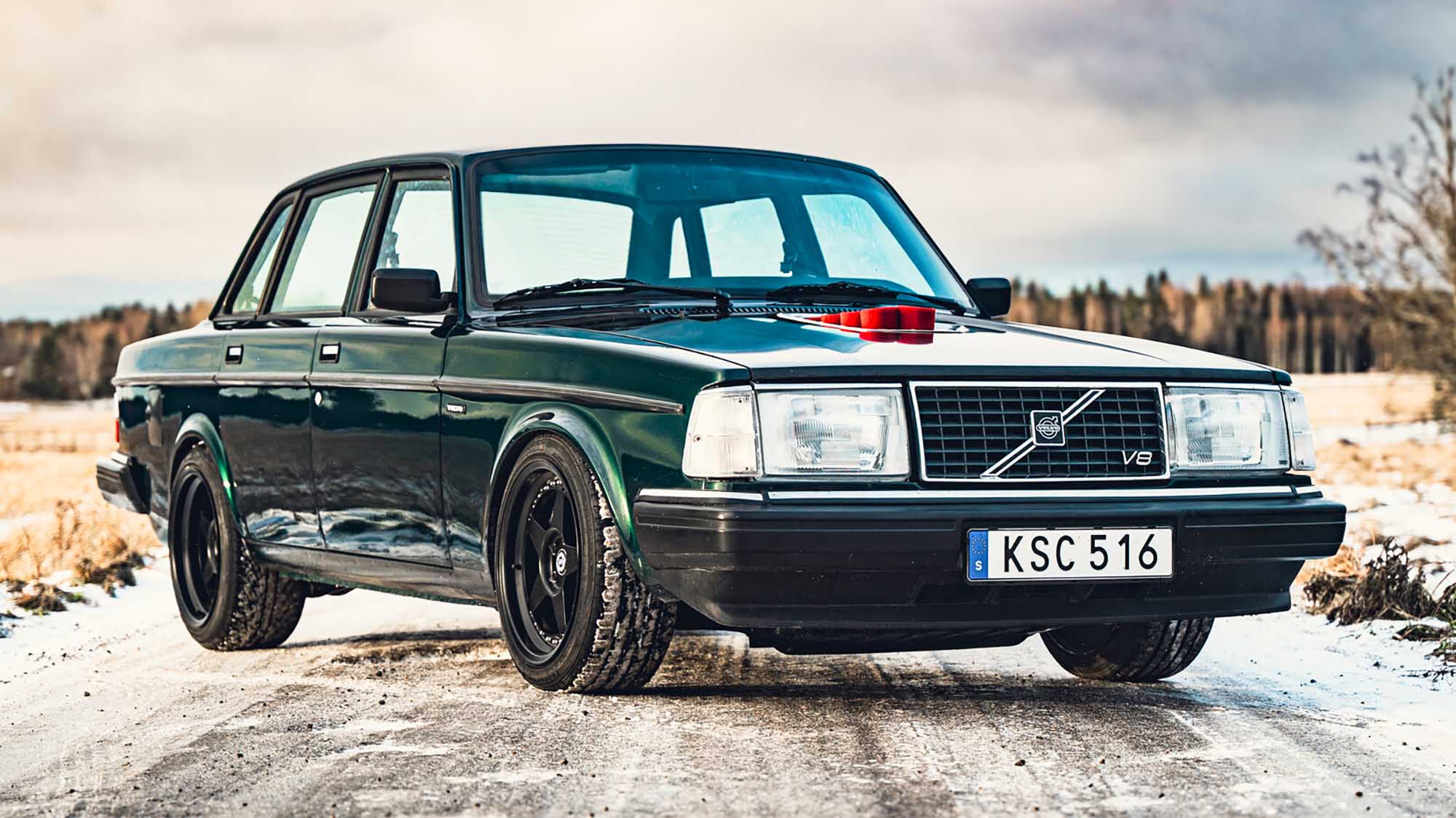 Unik Volvo 240 med Volvos egen V8: ”Riktigt ball” | Carup.se