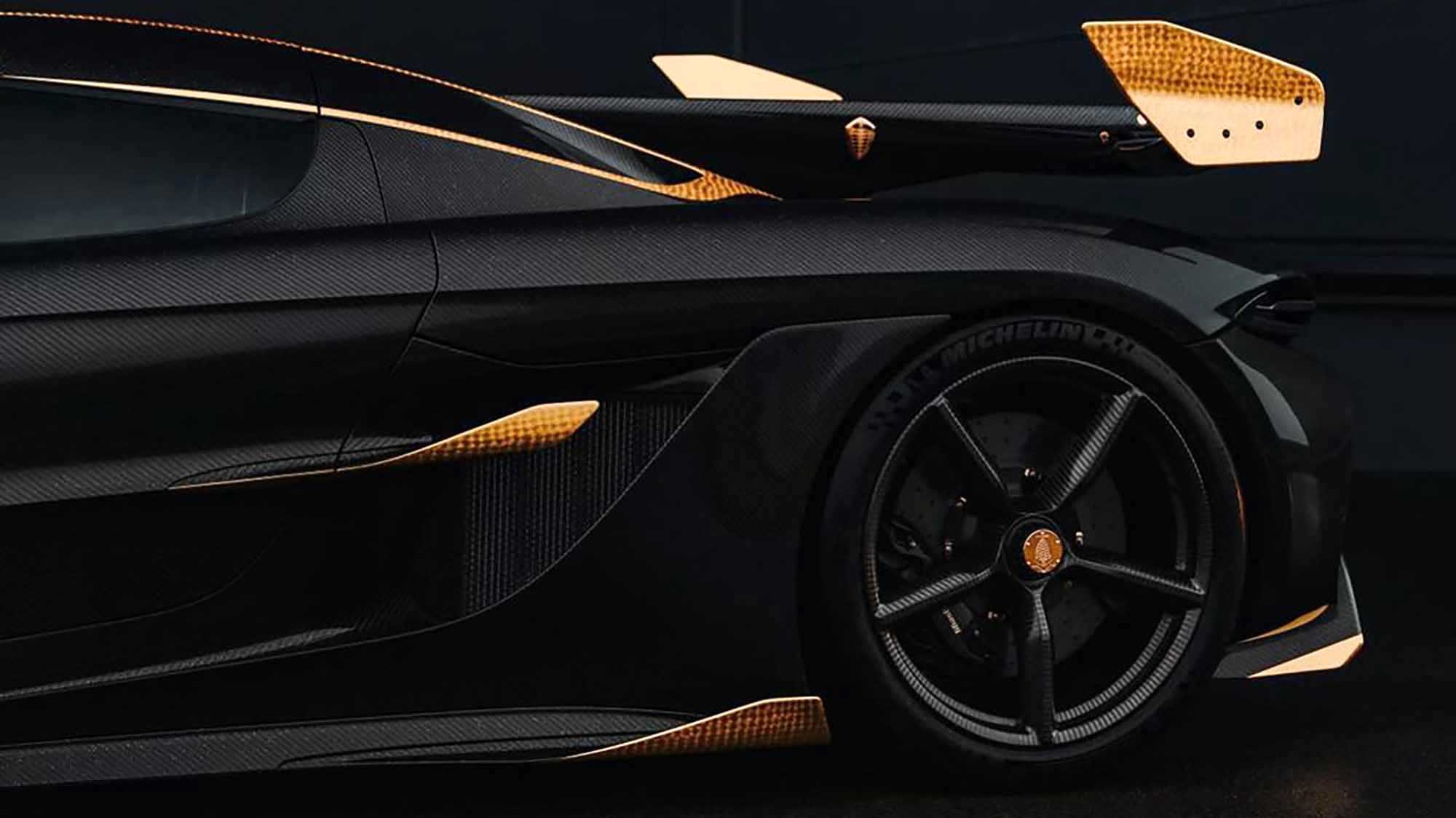 Koenigsegg nya dröm: 24 karats guld på kolfiber | Carup.se