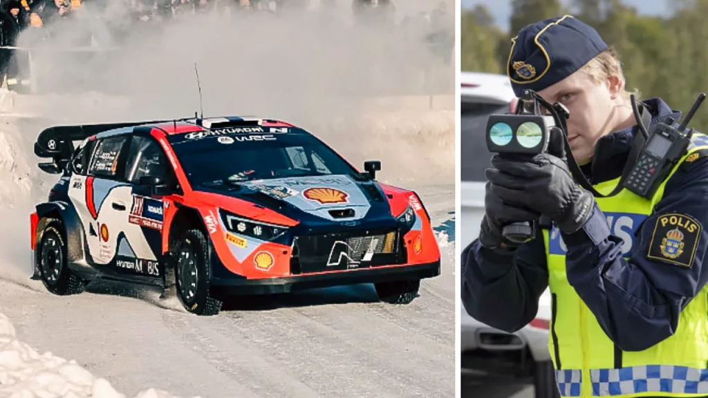 Polisen drog in körkort för 3 rallyförare i Svenska rallyt | Carup.se