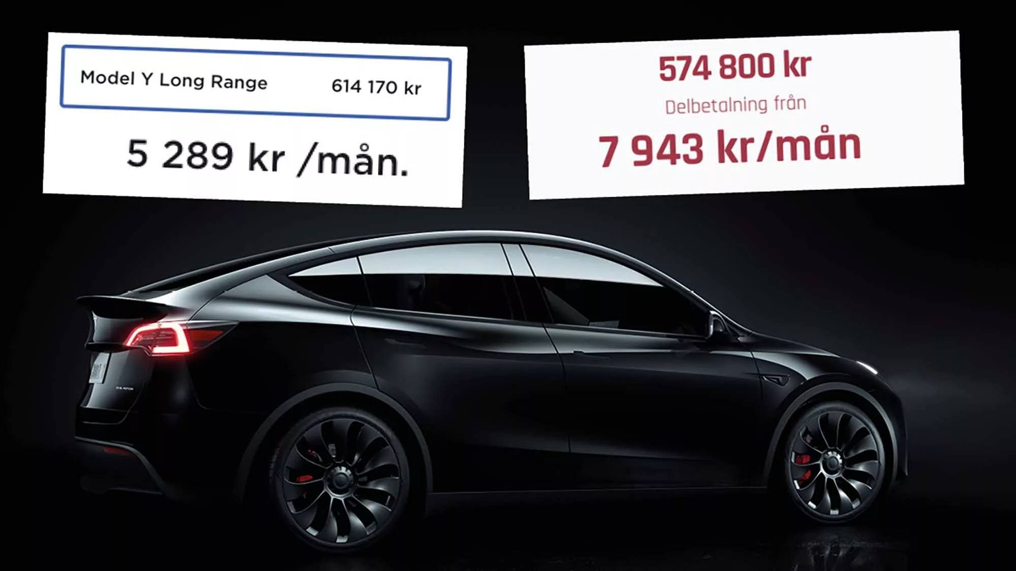 Teslas drag gör ny bil 113 000 kr billigare än beg | Carup.se