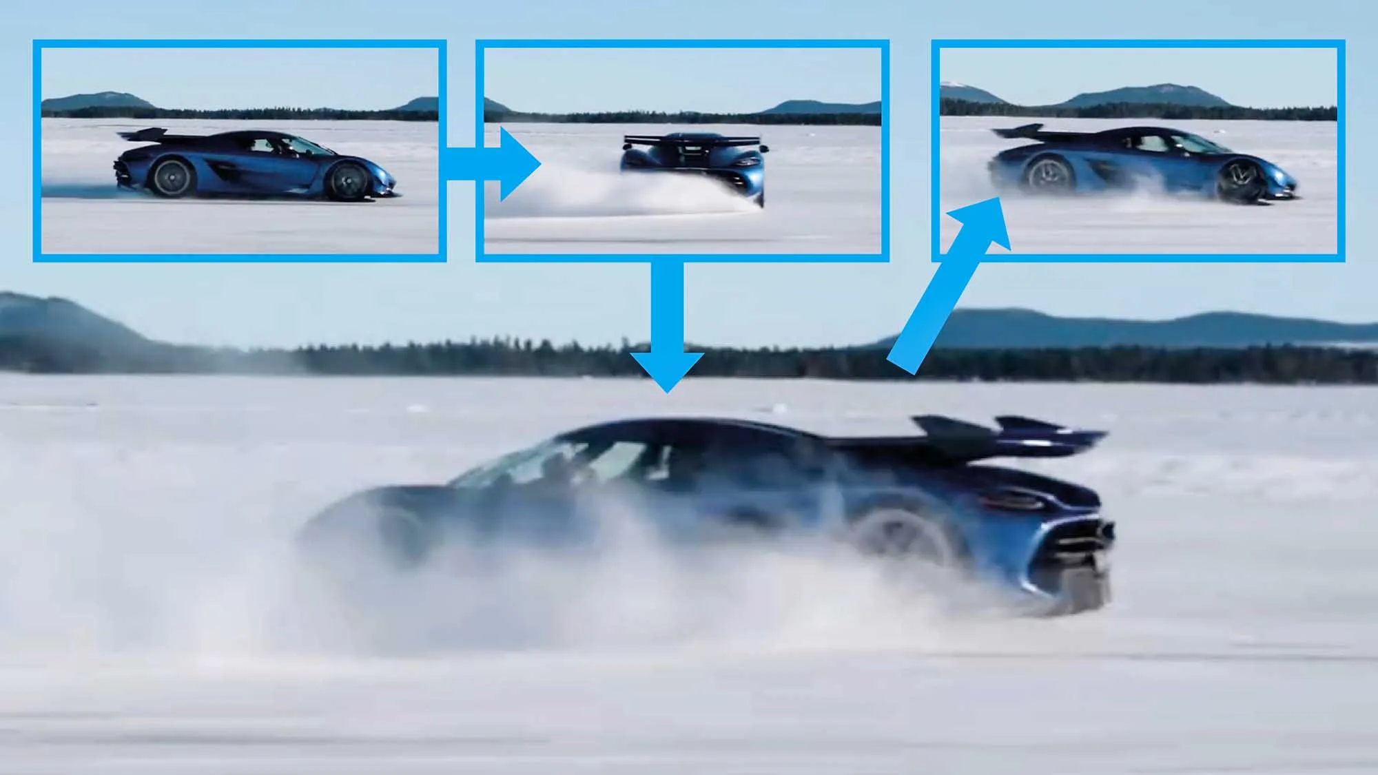 Koenigseggs otroliga 360-gradare på isen | Carup.se