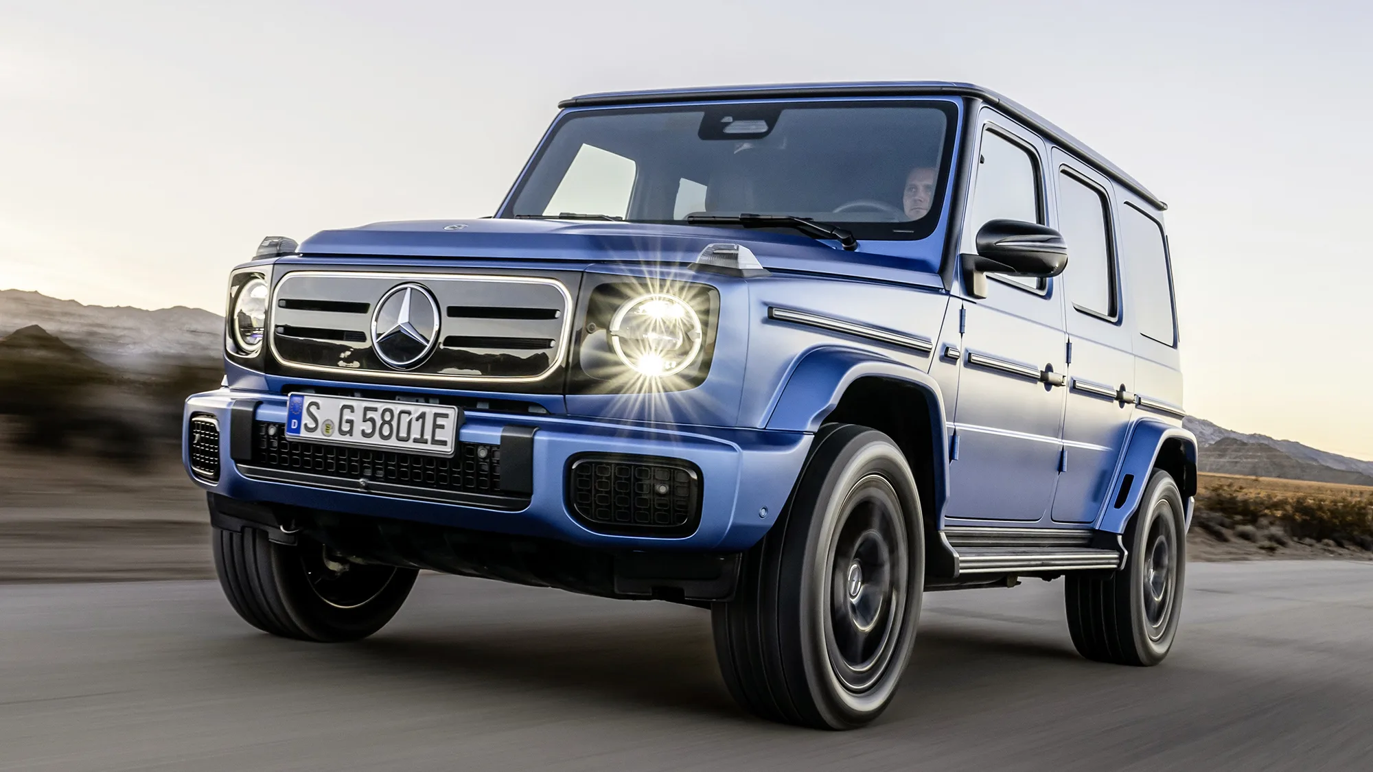 Första testerna: Så bra är Mercedes G-klass elbil | Carup.se