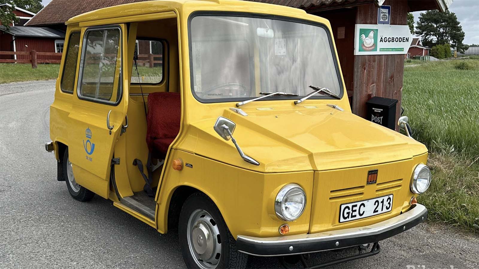 Sagolik tidskapsel: Postbilen från 70-talet | Carup.se