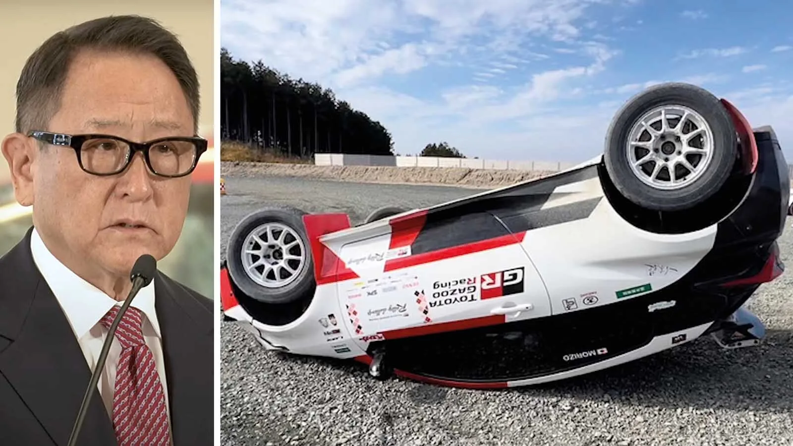 Toyotas högsta chef i bilkrasch med rallybil | Carup.se