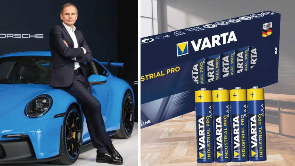 Porsche räddar krisande batteritillverkaren Varta | Carup.se