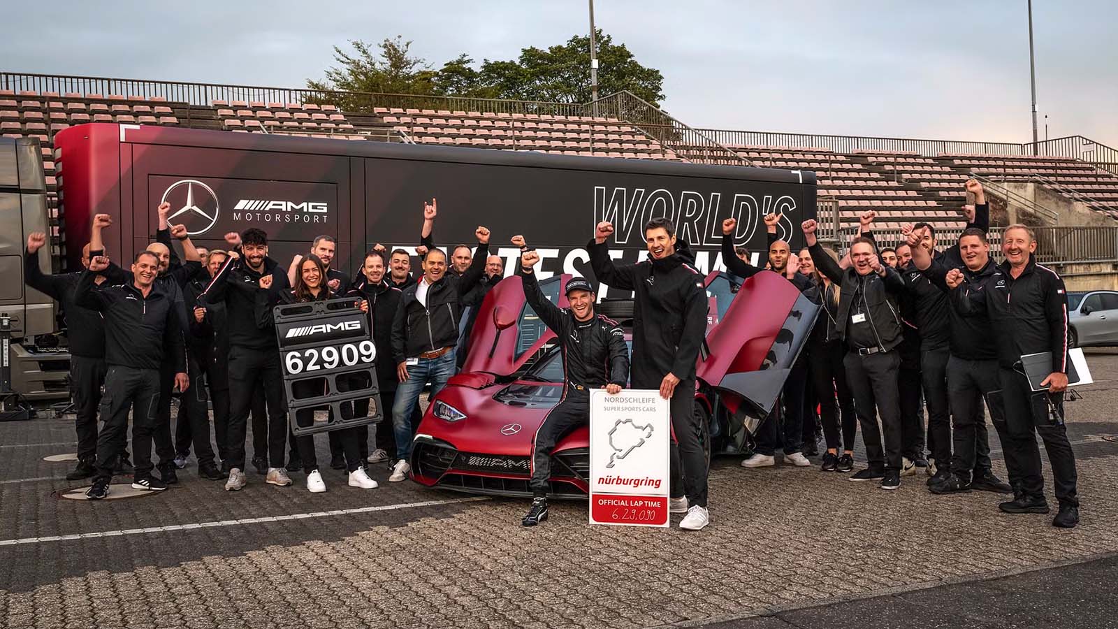 Mercedes superbil slog nytt rekord på Nürburgring | Carup.se