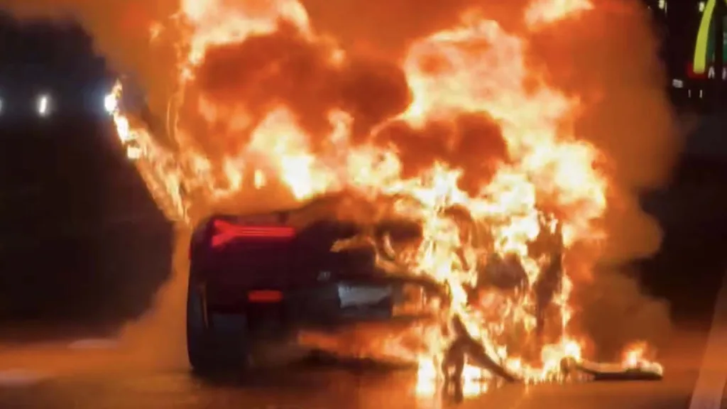 Lamborghinis nya superbil brann – efter 17 mil | Carup.se