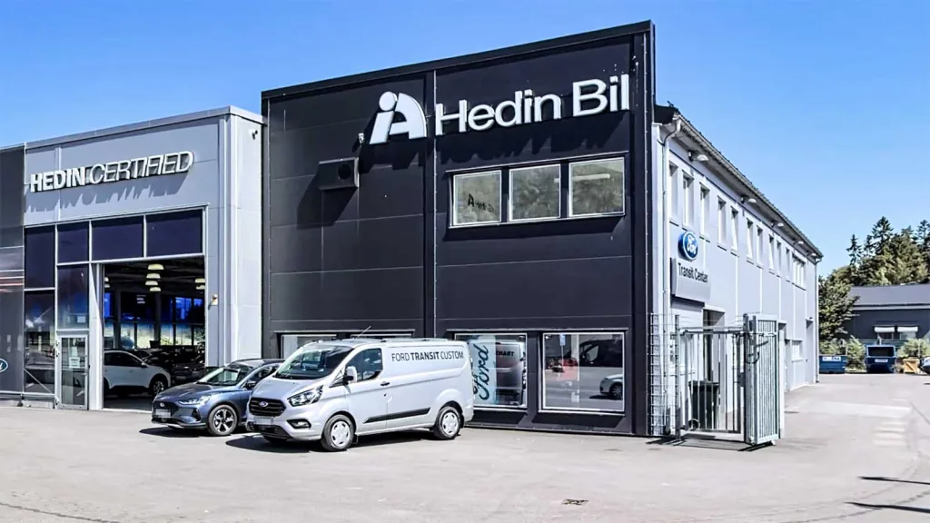Mordbrand mot Hedin Bil: ”Avskyvärd handling” | Carup.se