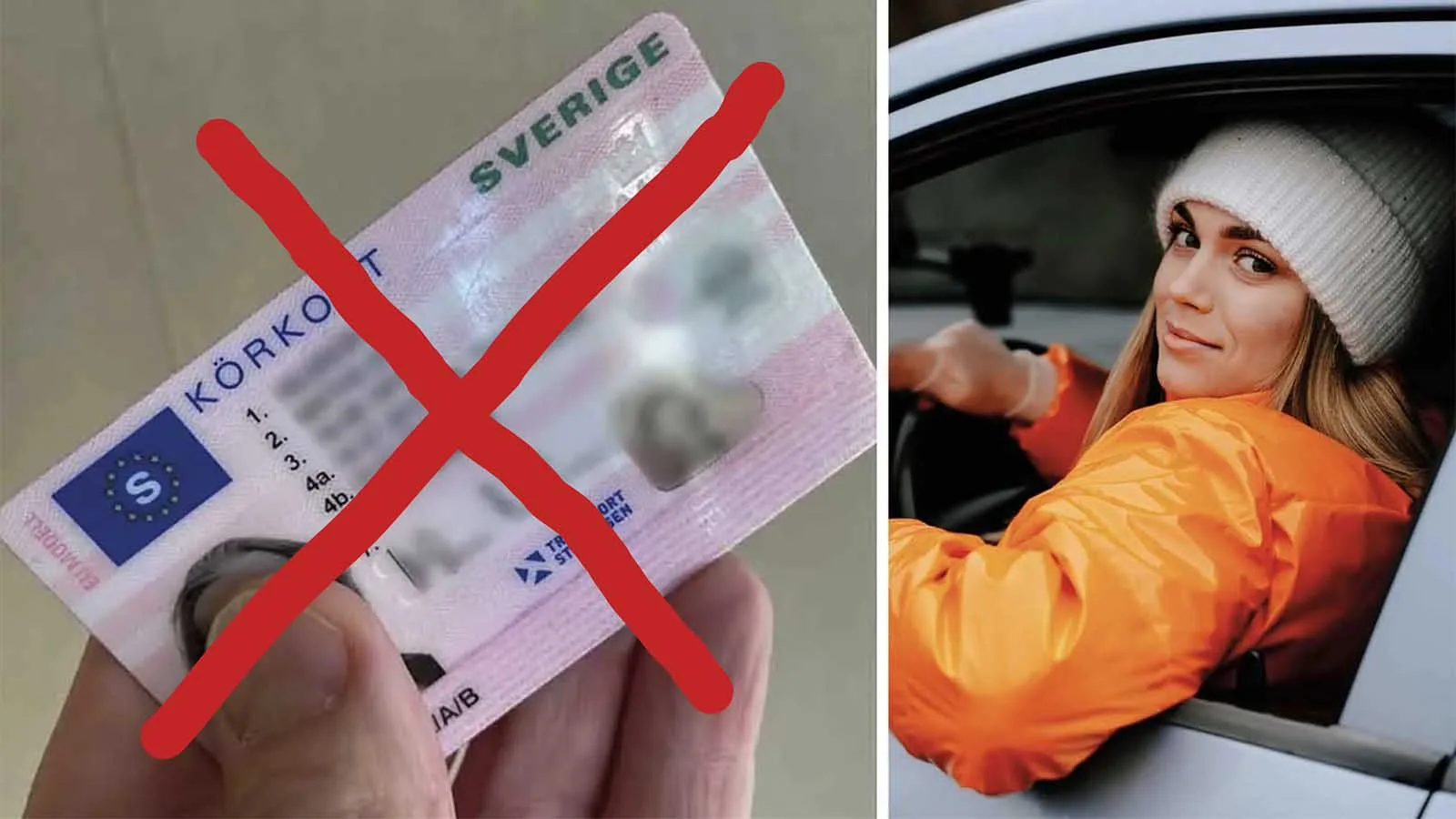 Köra bil utan körkortet – detta gör polisen då | Carup.se