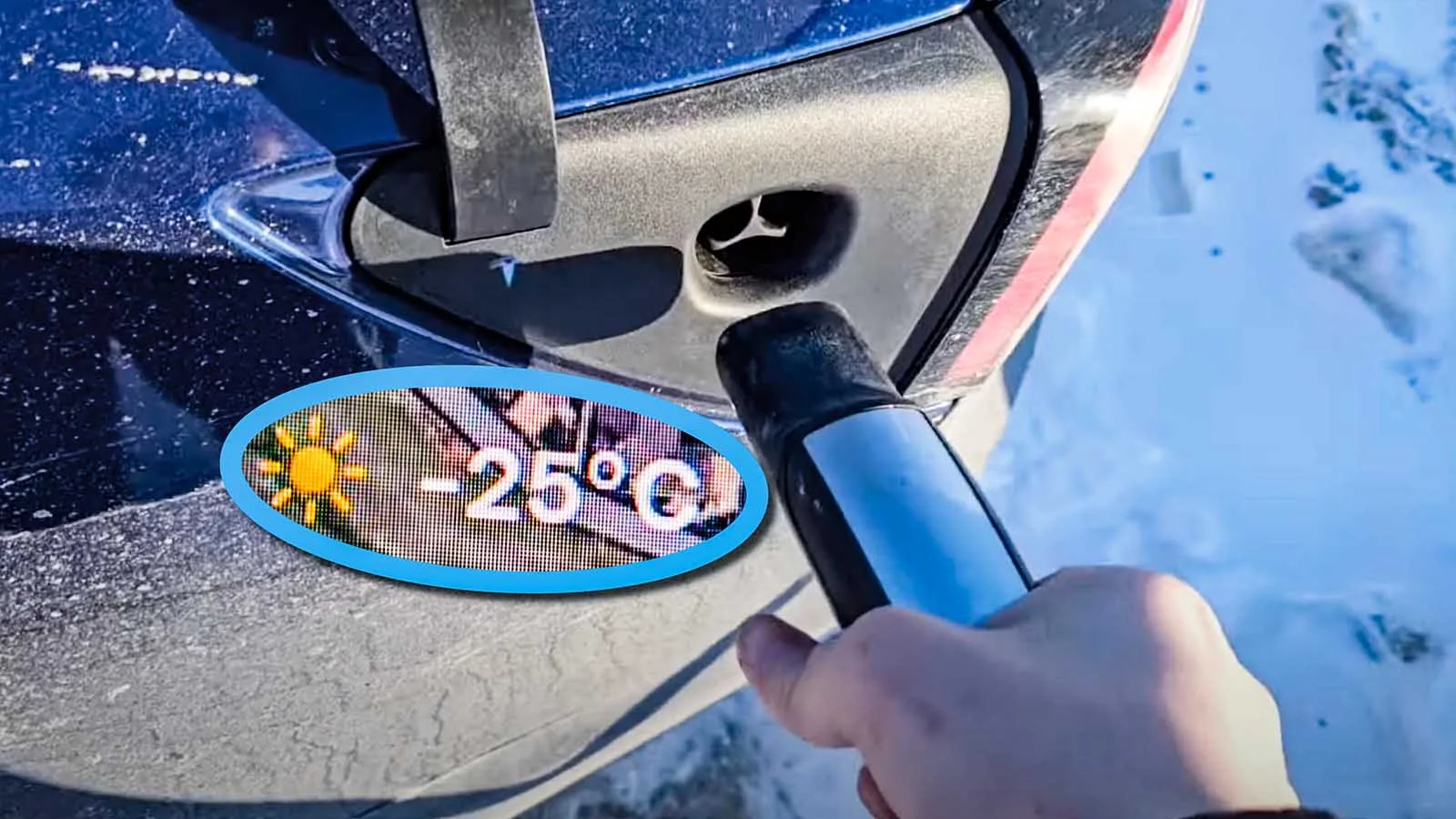 Laddar elbil i 25 minusgrader – detta händer | Carup.se