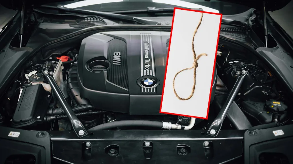 Skräckköp: Kylaren i BMW lagad med snara | Carup.se