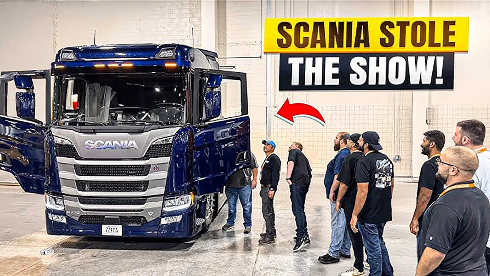 Förbjuden Scania stal showen i USA: ”Älskar den” | Carup.se