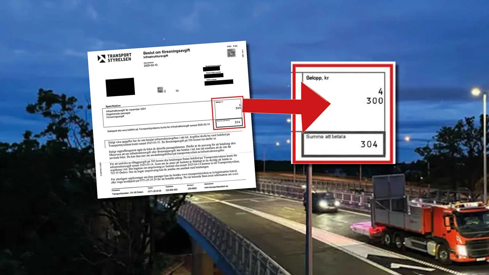 Missade avgift på 4 kr – får straff på 7500% extra | Carup.se
