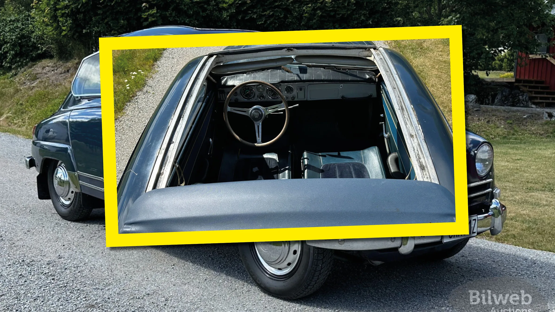 Världsunik Saab tillbaka i Sverige – säljs på auktion | Carup.se