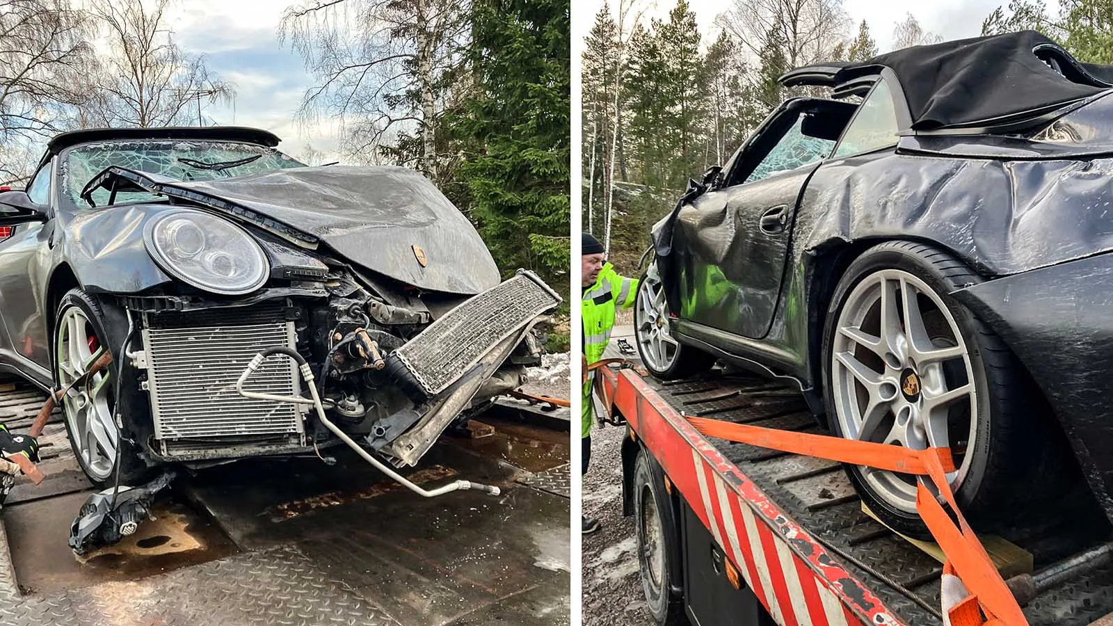 Patrik, 74, kraschade Porsche – får bara skrotvärdet | Carup.se
