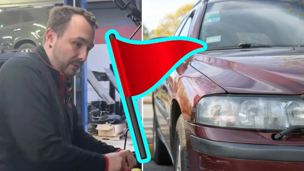 Röda flaggorna på en beg bil: ”Gå därifrån” | Carup.se