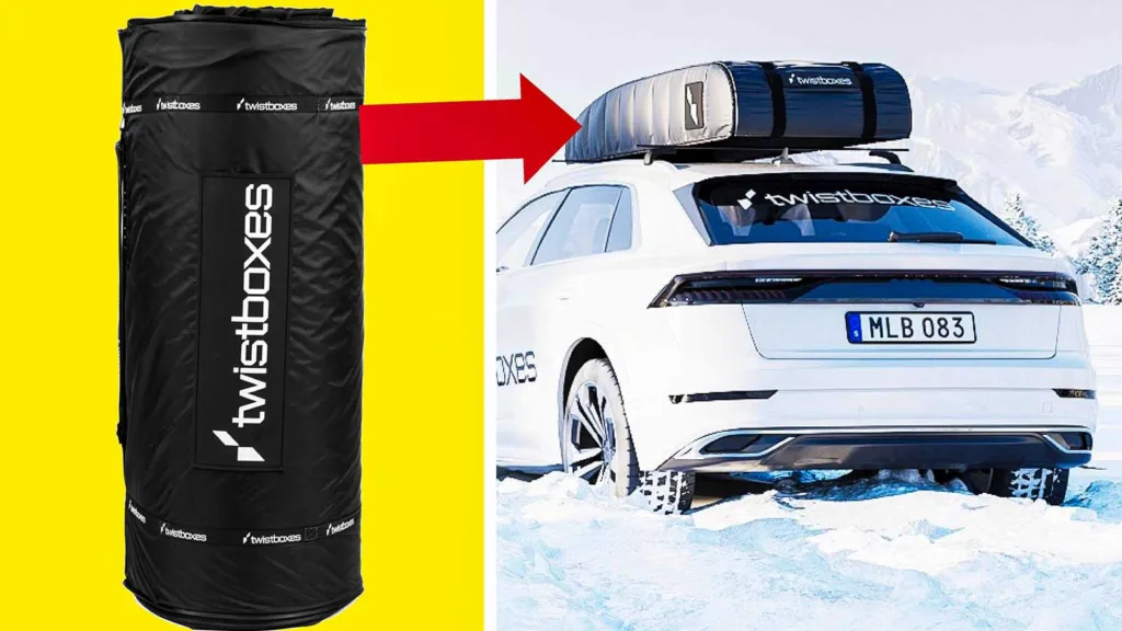 Svensk snilleblixt: Ny takbox rullas ut på bilen | Carup.se