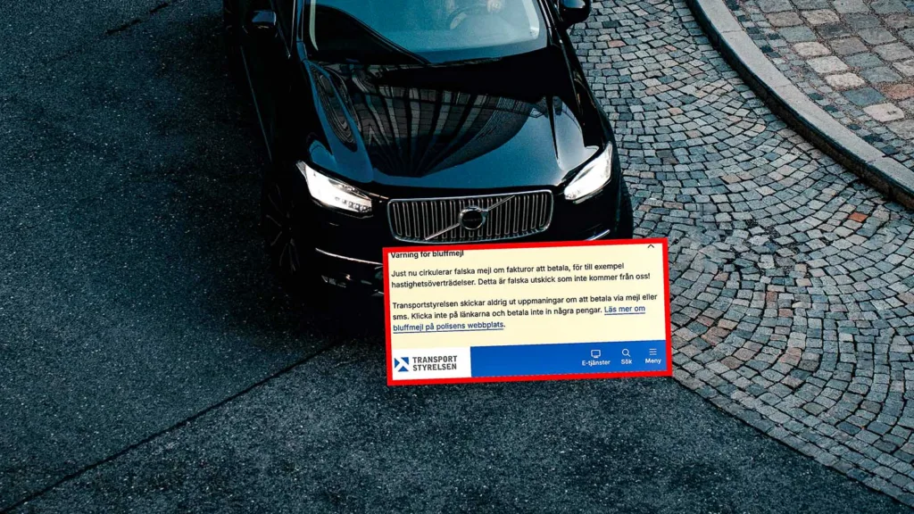 Transportstyrelsen varnar: Falska böter | Carup.se